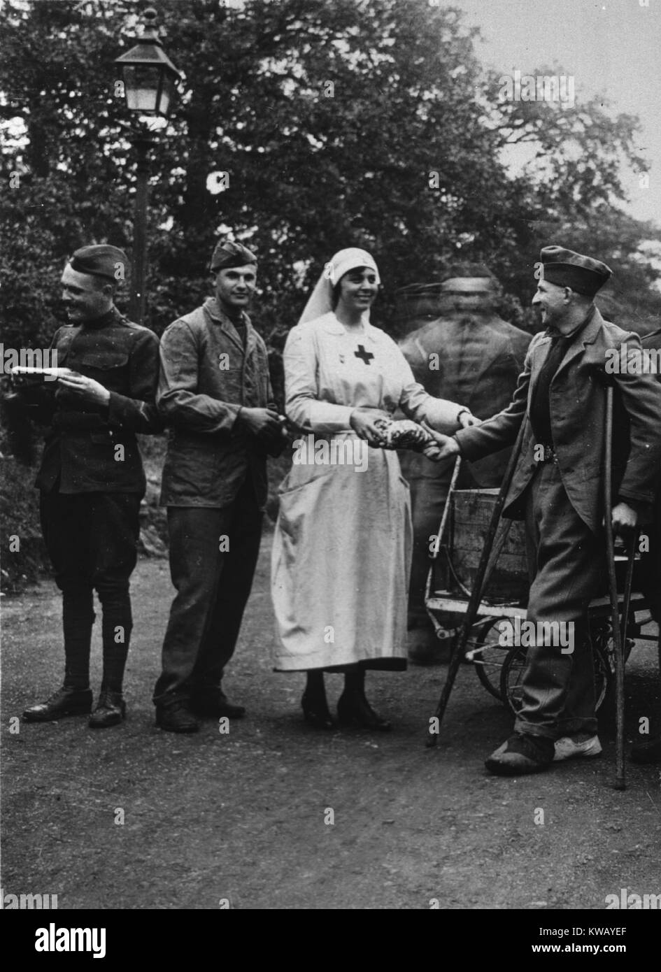 American hospital in england Black and White Stock Photos & Images - Alamy