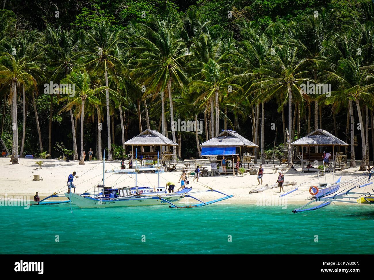 Plam beach summer bay High Resolution Stock Photography and Images - Alamy