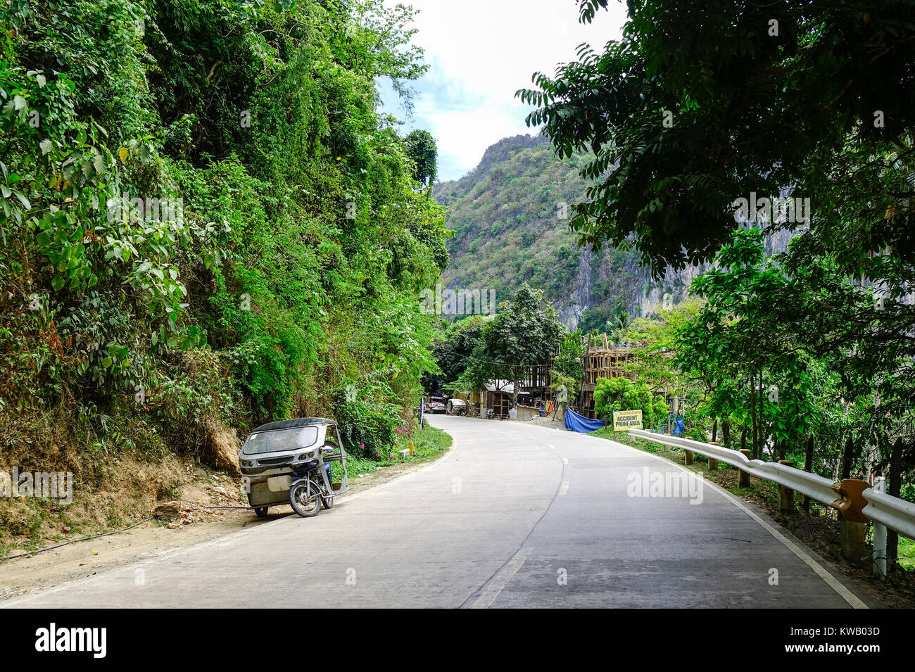 Philippines national road hi-res stock photography and images - Alamy