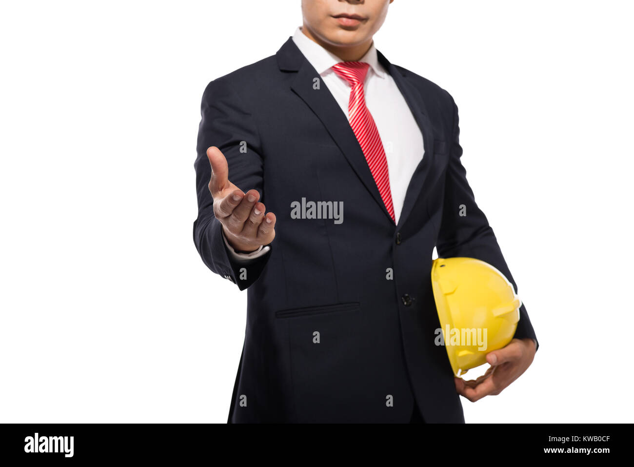 Man wearing suit hands out hi-res stock photography and images - Alamy