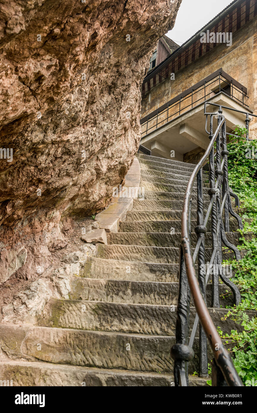 Castle tower stairs hi-res stock photography and images - Alamy