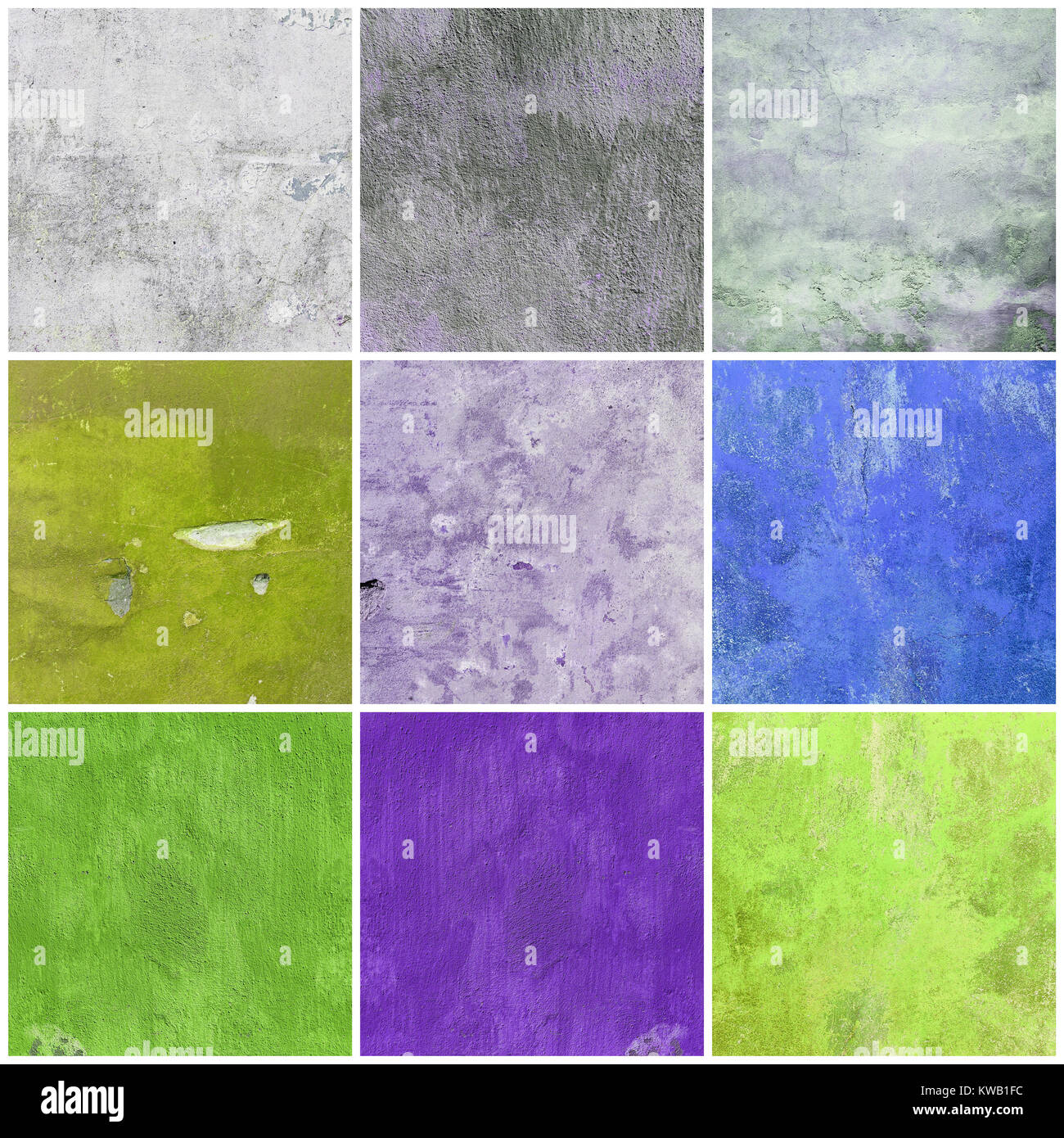 Collage of backgrounds with textures hi-res stock photography and ...