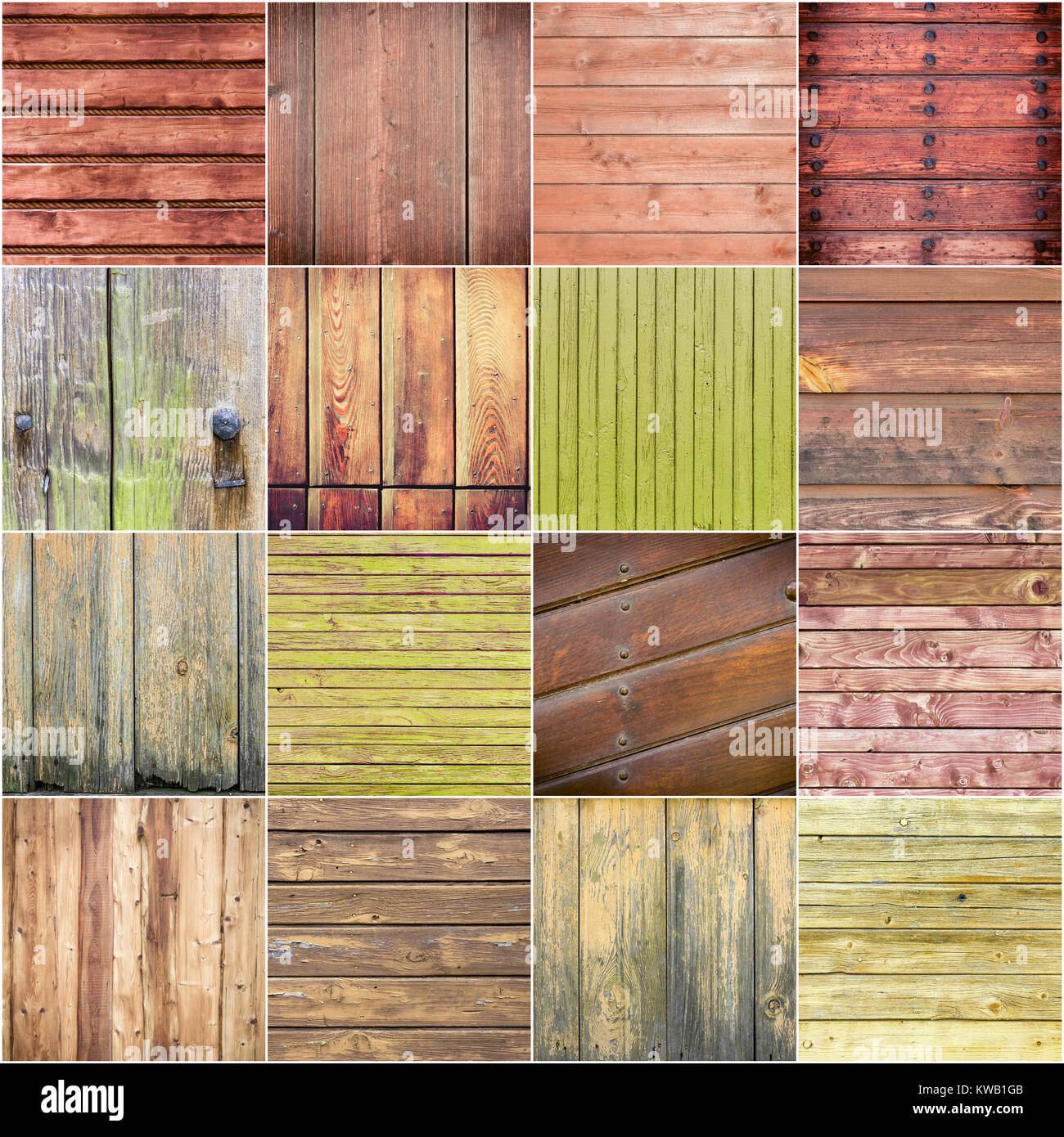 Big collection of wood texture backgrounds Stock Photo - Alamy
