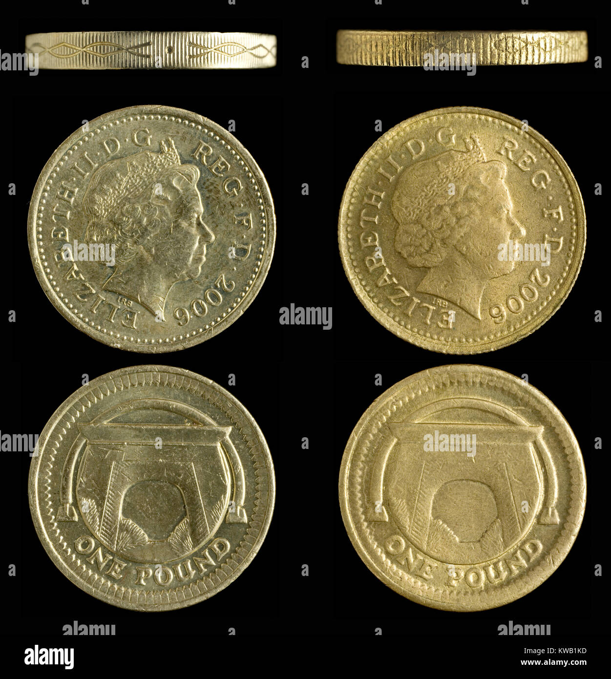 Fake pound coin hi-res stock photography and images - Alamy