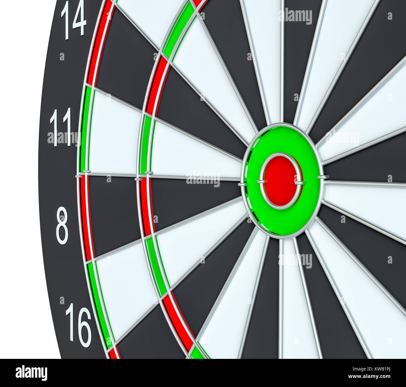 Dart board, isolated Stock Photo - Alamy