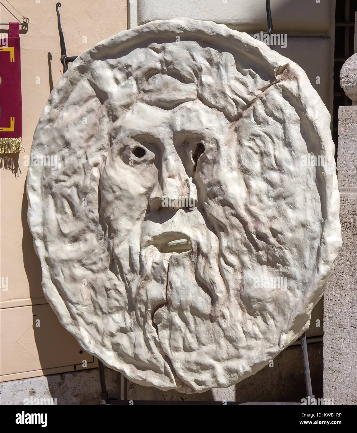 Bocca della Verita. Mouth of Truth. Rome, Italy Stock Photo - Alamy
