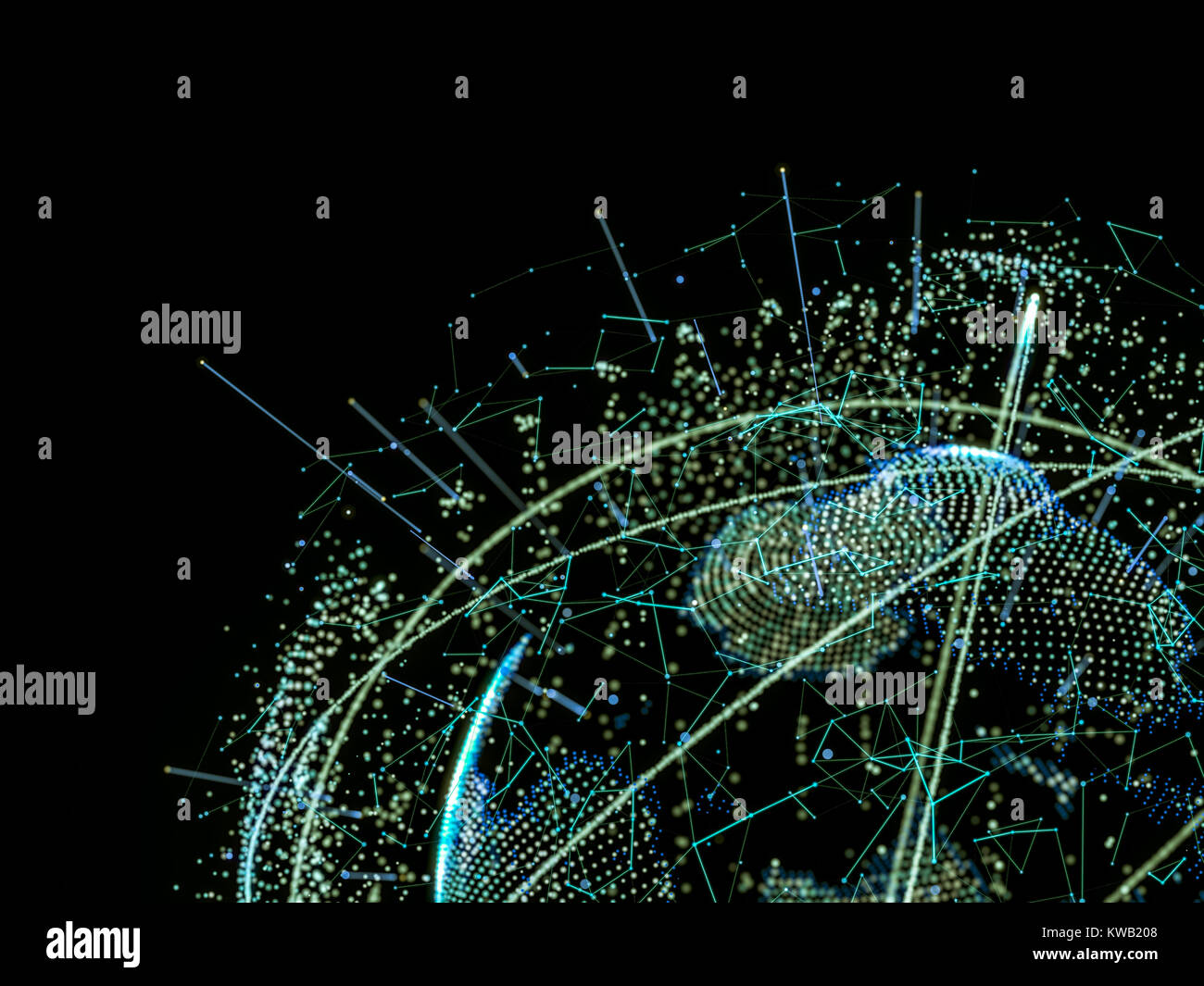 3d illustration of digital virtual planet Earth Stock Photo - Alamy