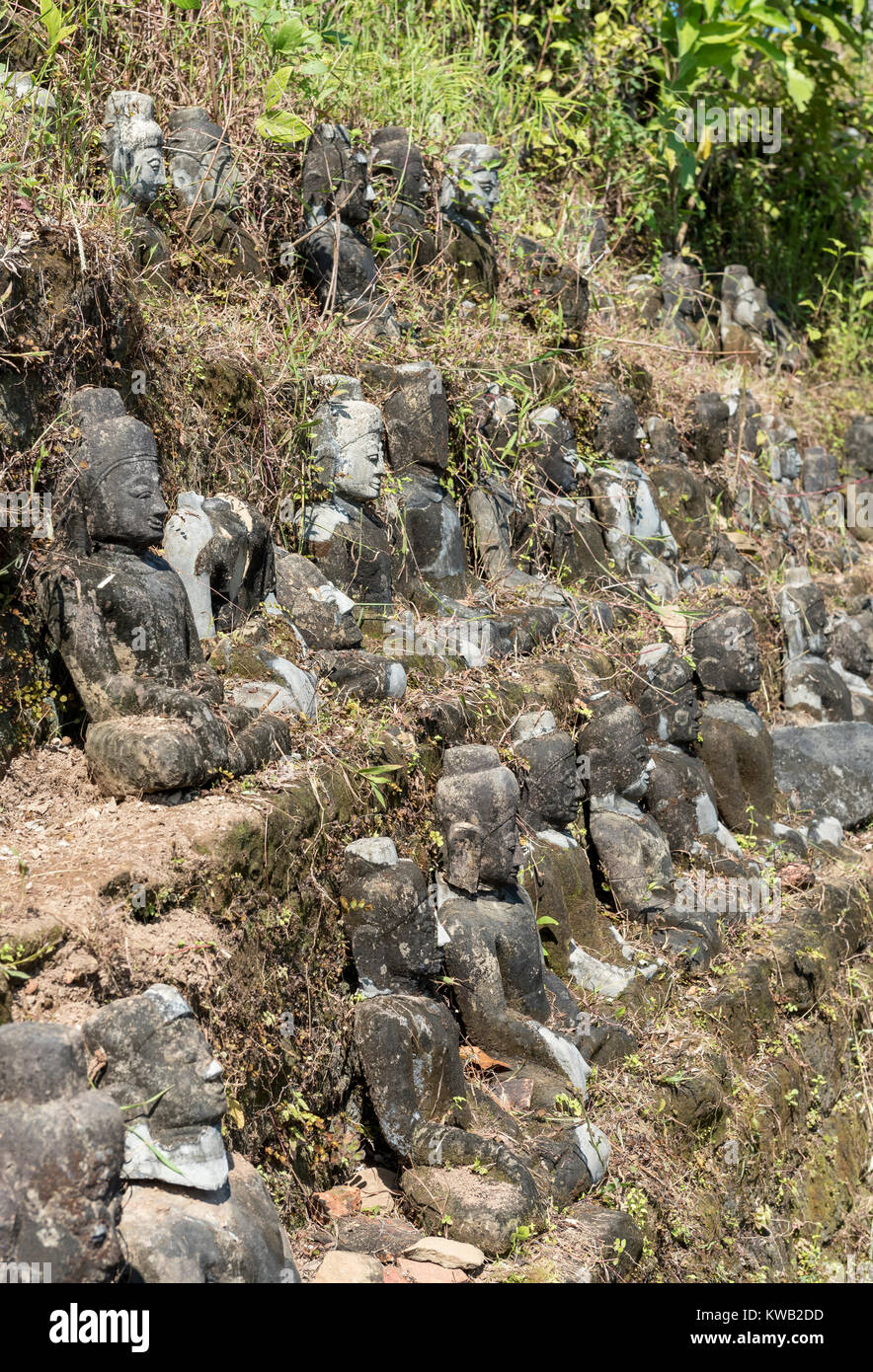Buddha Grass Statue Stone High Resolution Stock Photography and Images ...