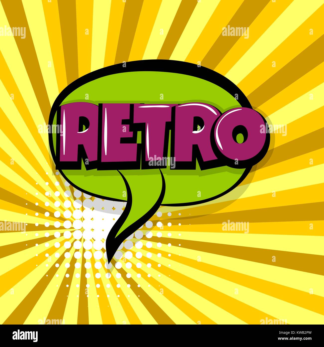 comic text radial backdrop Stock Vector Image & Art - Alamy
