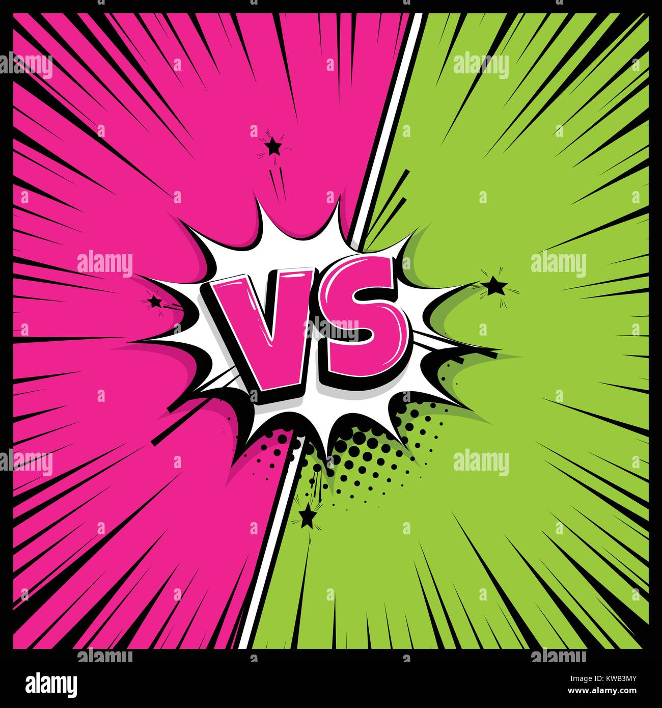 Manga comic cover Stock Vector Images - Alamy