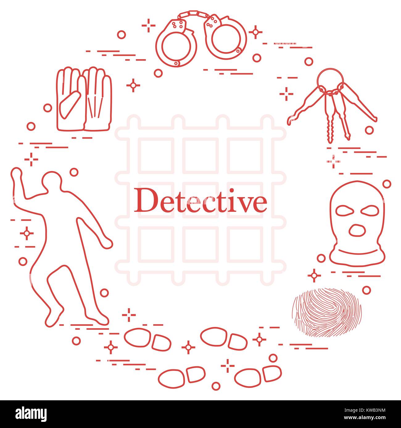 Murder plot Stock Vector Images - Alamy