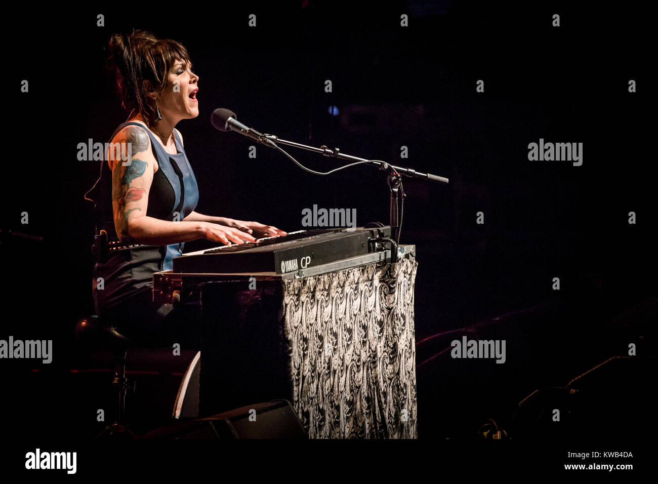 The American singer, musician and songwriter Beth Hart performs a live ...