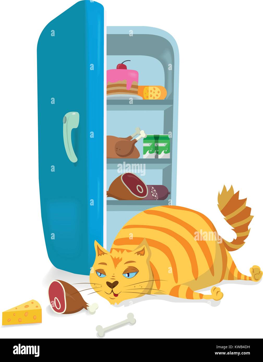 Refrigerator light Cut Out Stock Images & Pictures - Alamy