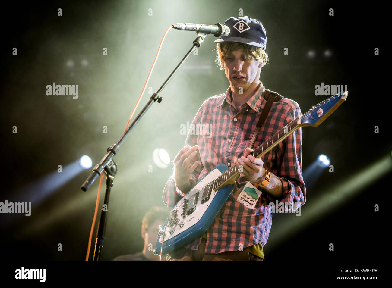The American indie rock band Deerhunter performs a live concert at the ...