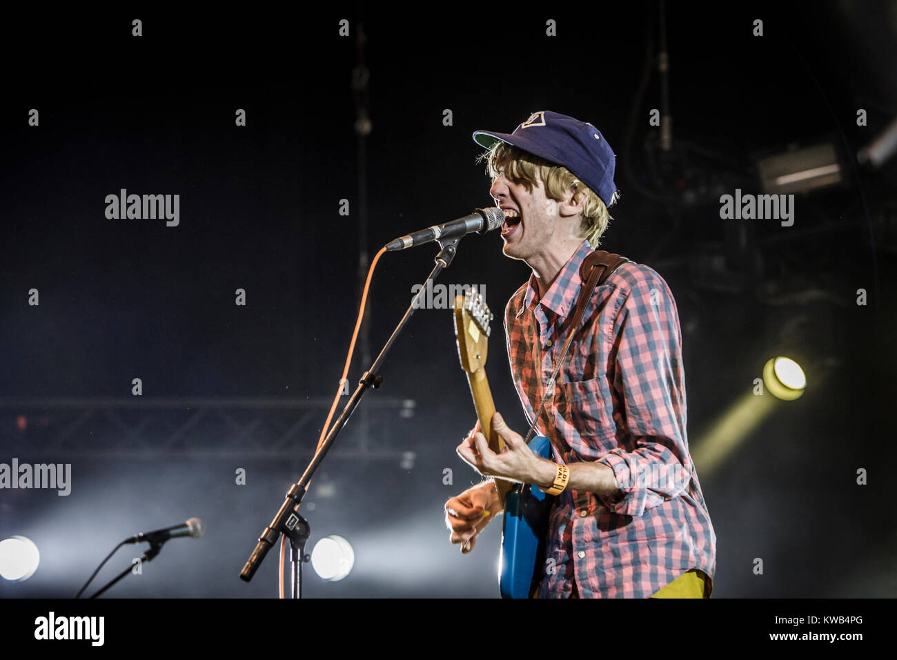 The American indie rock band Deerhunter performs a live concert at the ...