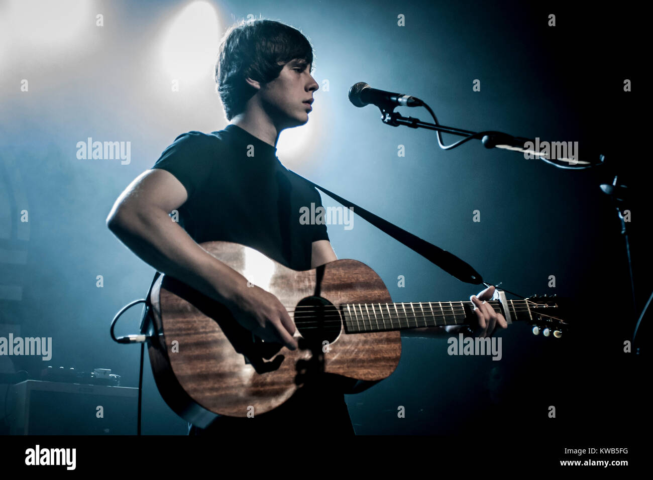 The English singer-songwriter and musician Jake Bugg performs a live ...