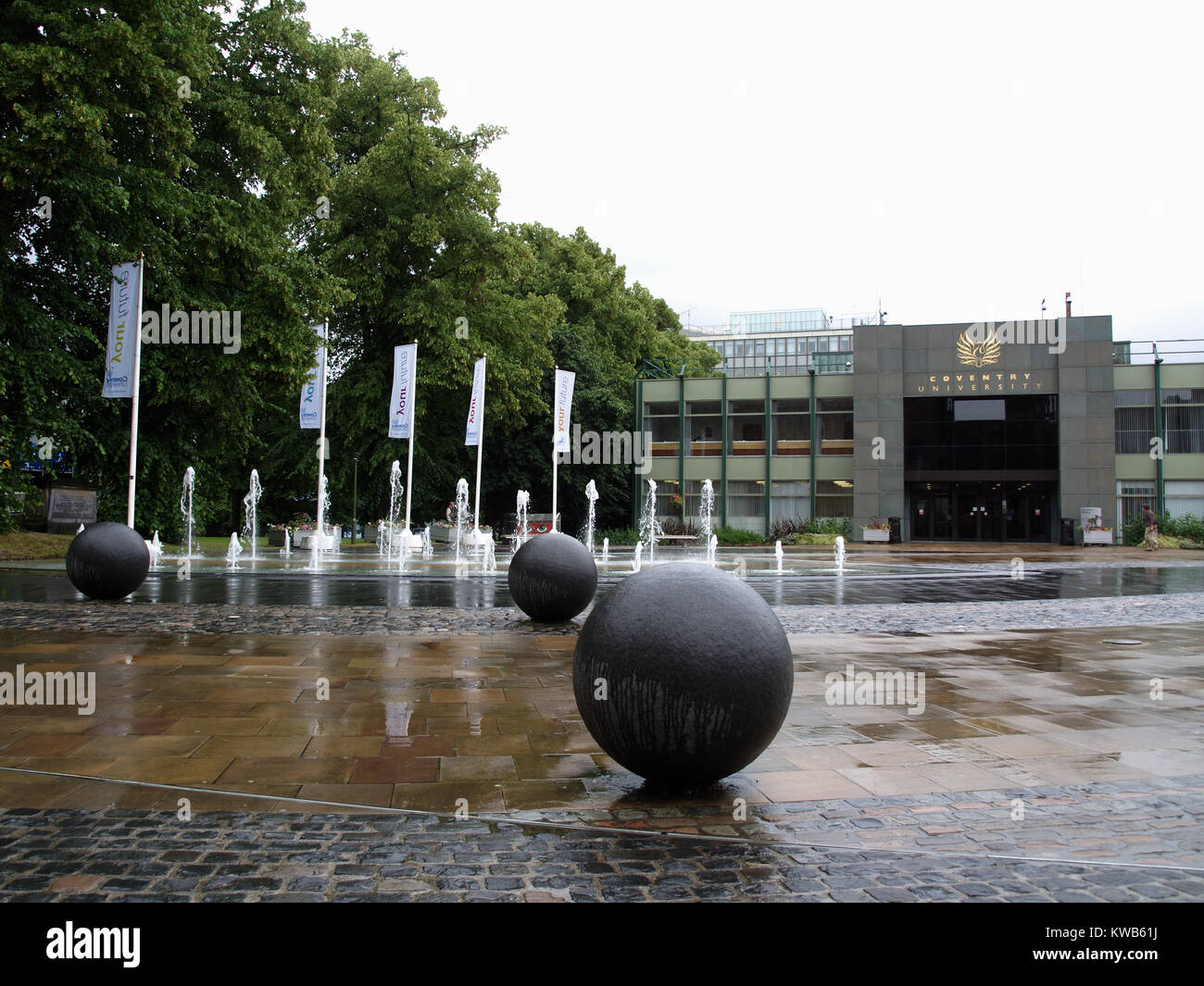 Entrance to The Alan Berry Building at Coventry University, Coventry ...