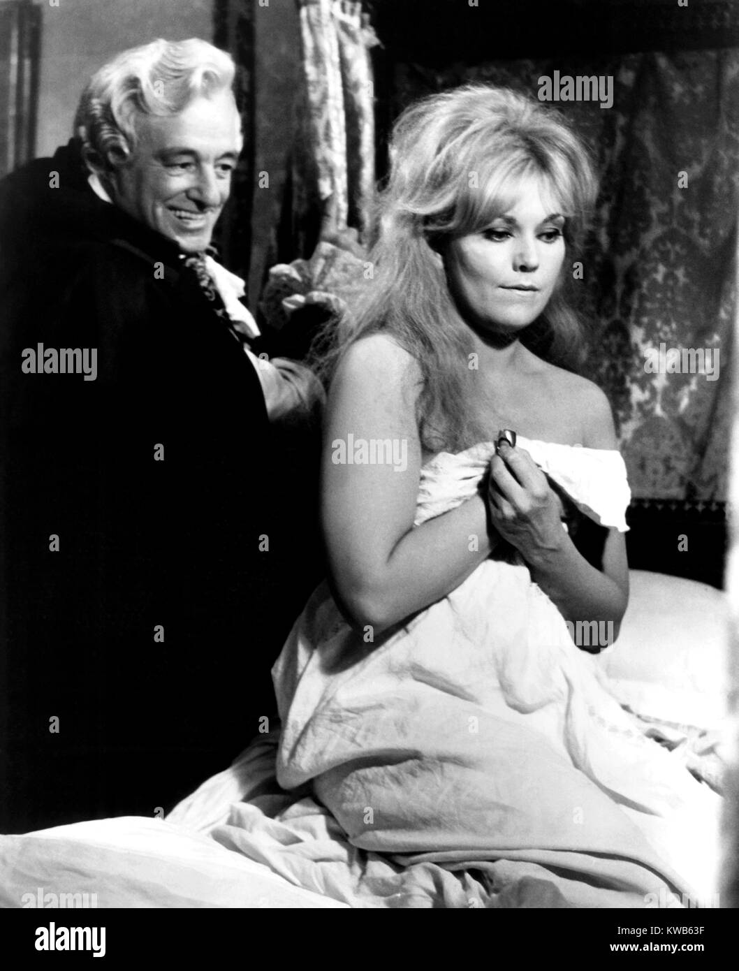 The Amorous Adventures Of Moll Flanders From Left Vittorio De Sica