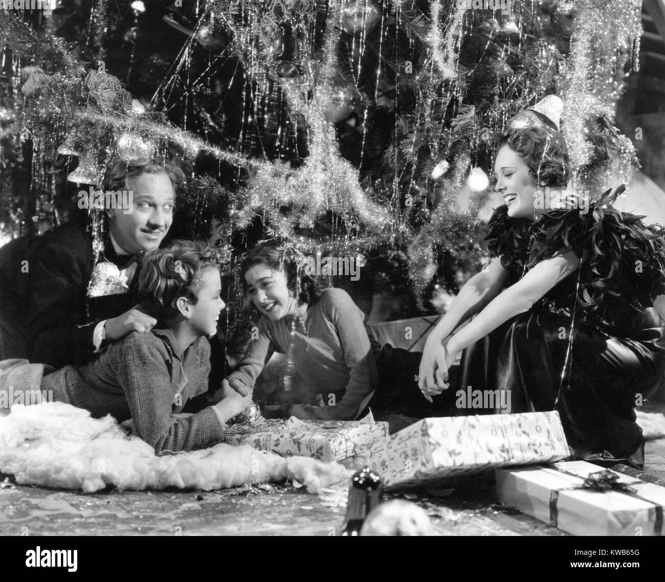 AND SO THEY WERE MARRIED, from left: Melvyn Douglas, Jackie Moran ...