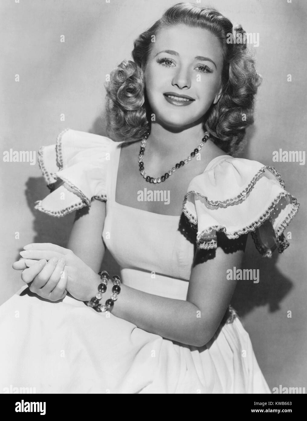 ARSENIC AND OLD LACE, Priscilla Lane, 1944 Stock Photo - Alamy