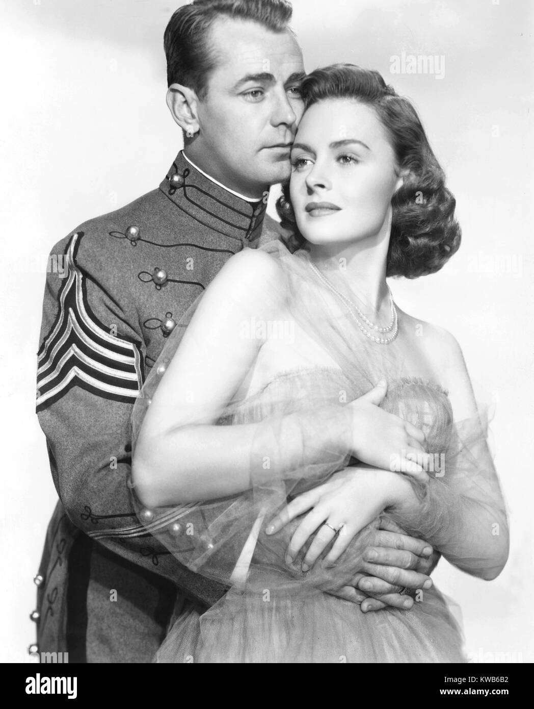 BEYOND GLORY, from left: Alan Ladd, donna Reed, 1948 Stock Photo - Alamy