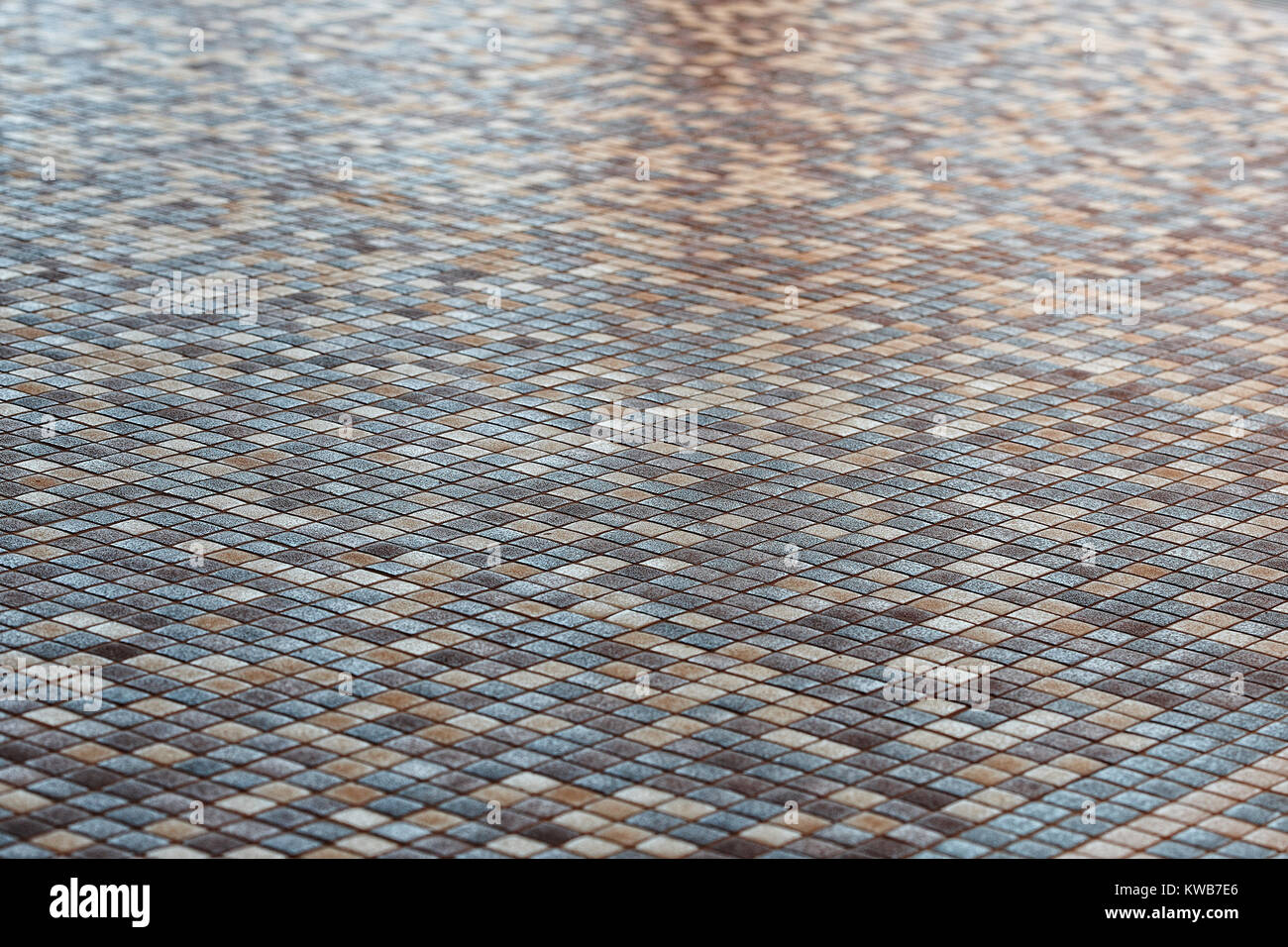 Texture of indoor colored tiles Stock Photo - Alamy