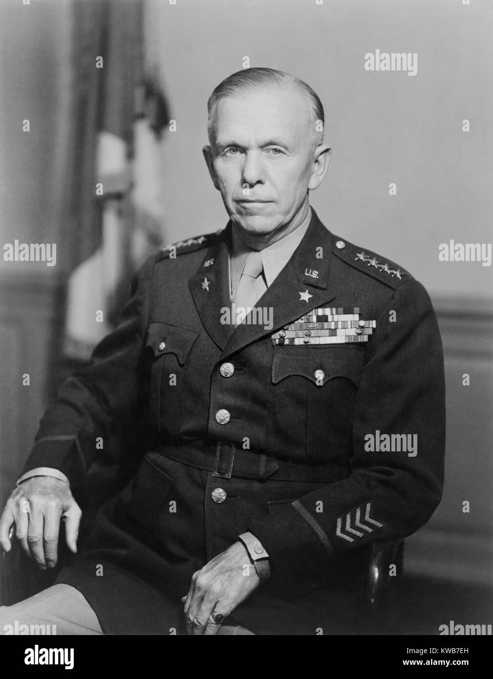 General george world war wwii hi-res stock photography and images - Alamy