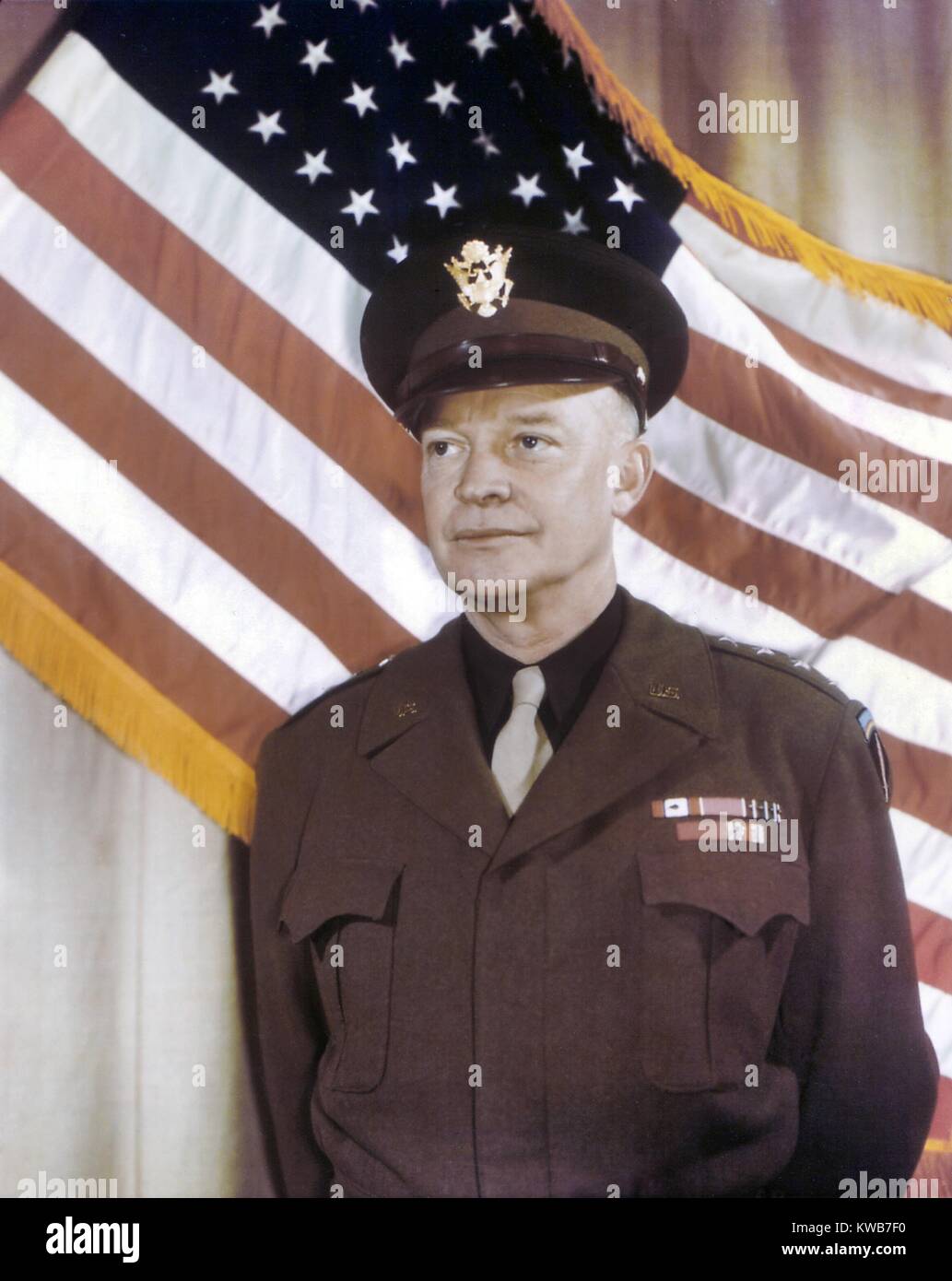 General Dwight Eisenhower, Supreme Commander Allied Expeditionary Force ...