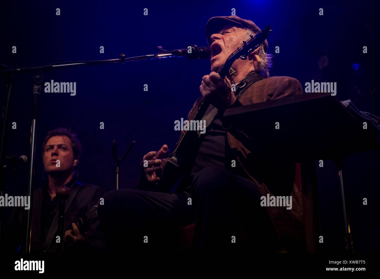 The Danish rock musician, singer and songwriter Kim Larsen performs a ...