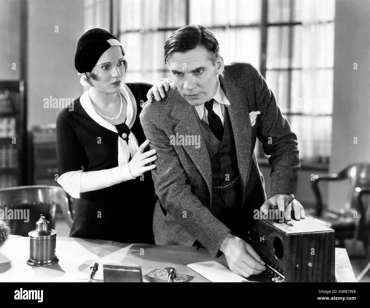 THE CRIMINAL CODE, from left, Constance Cummings, Walter Huston, 1931 ...
