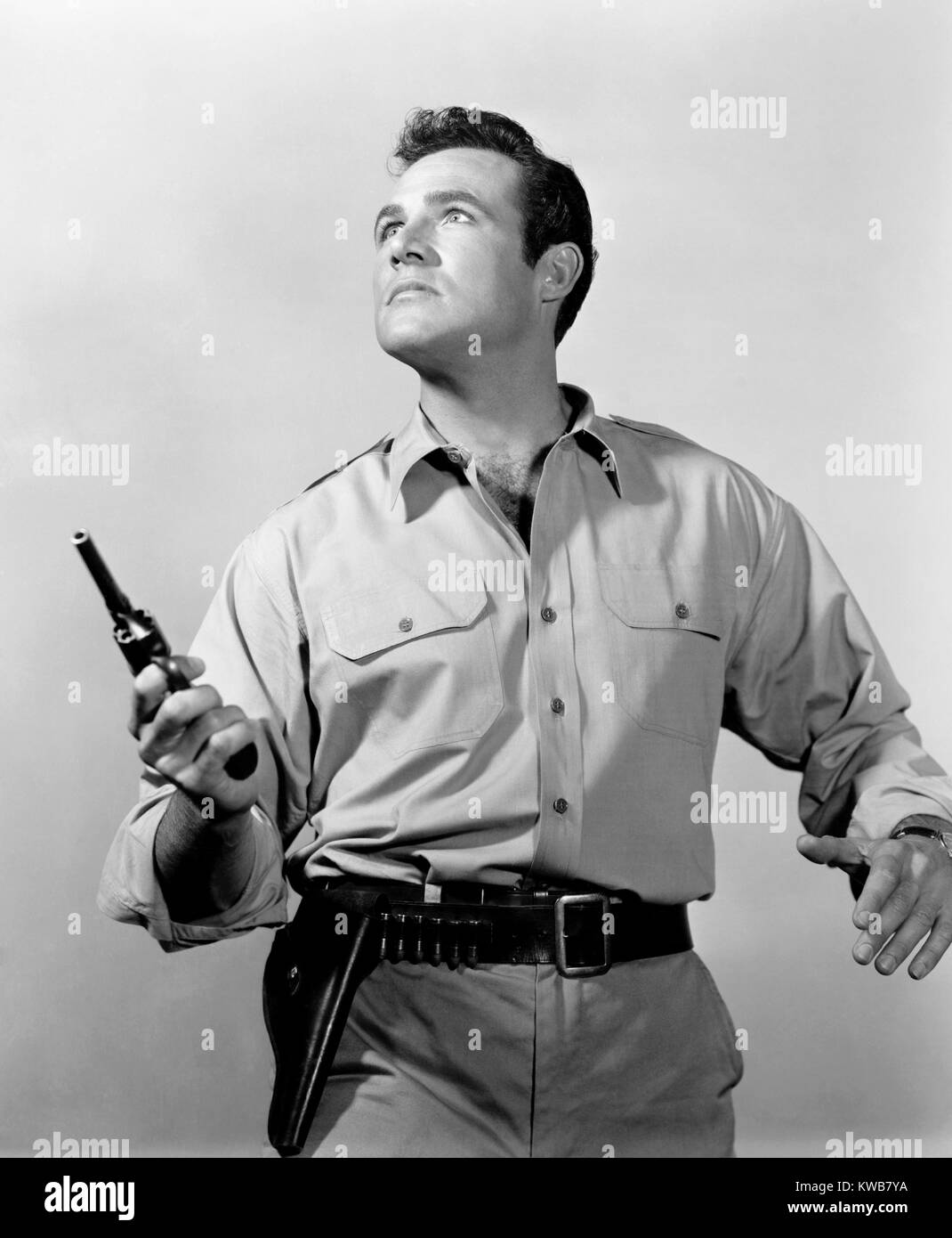 THE CREATURE WALKS AMONG US, Rex Reason, 1956 Stock Photo - Alamy