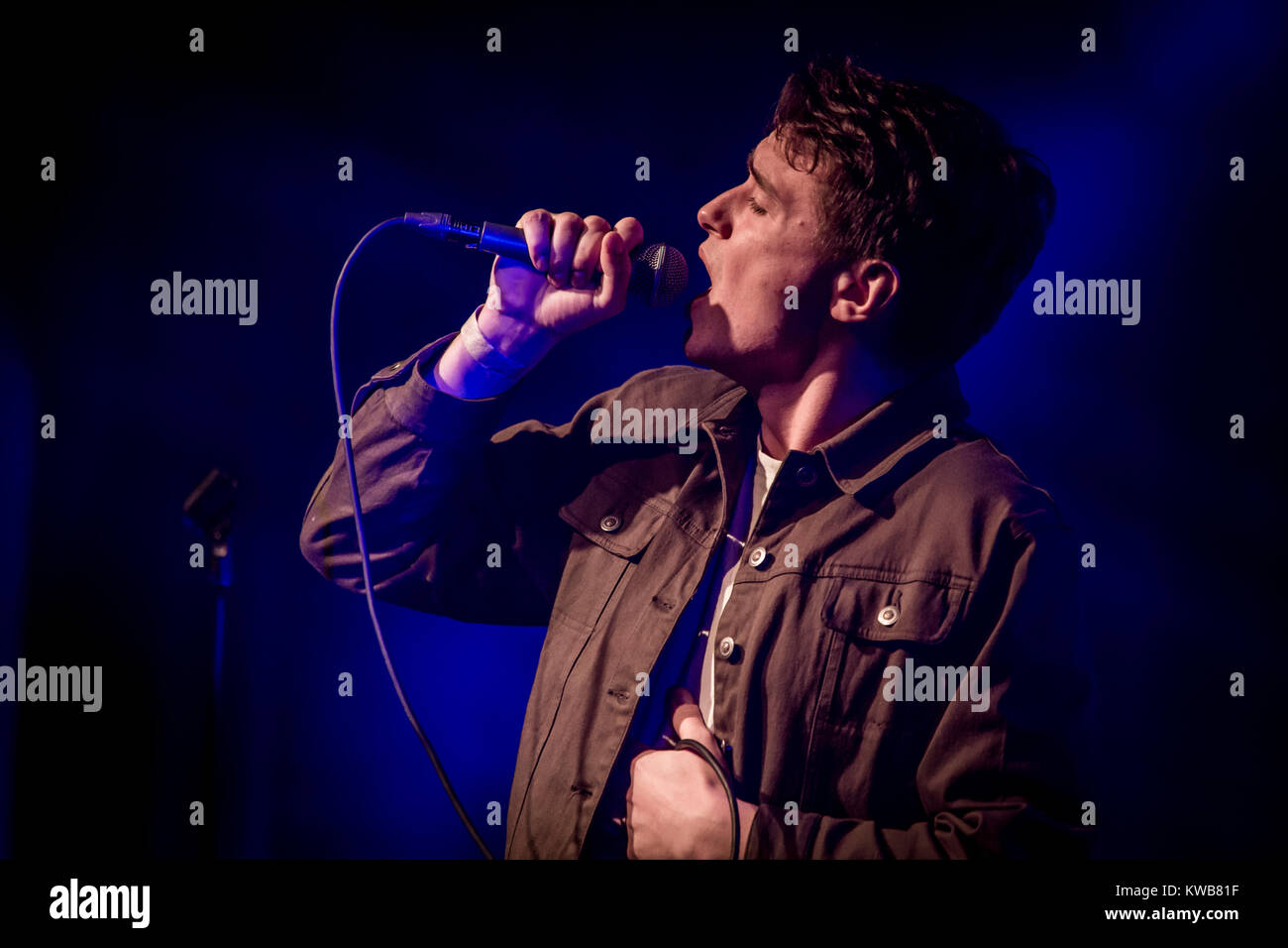 The international acclaimed Danish post-punk band Lower performs a live ...