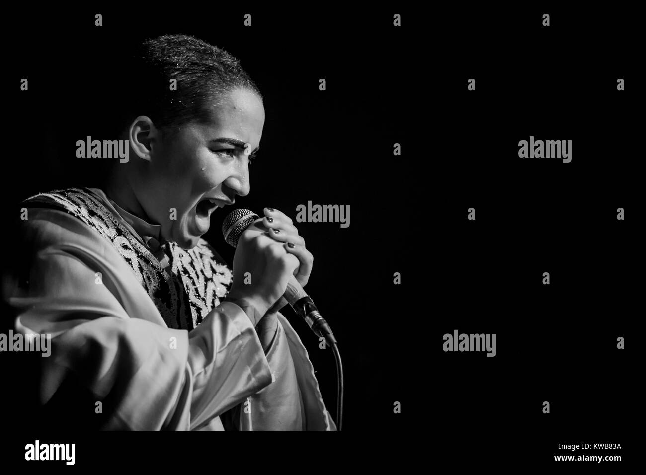 Lucy rapper Black and White Stock Photos & Images - Alamy