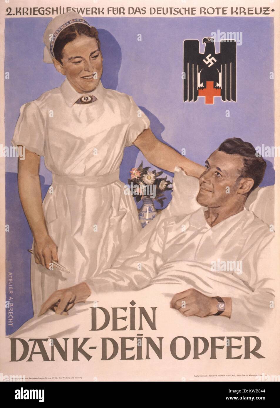 German red cross nurse hi-res stock photography and images - Alamy