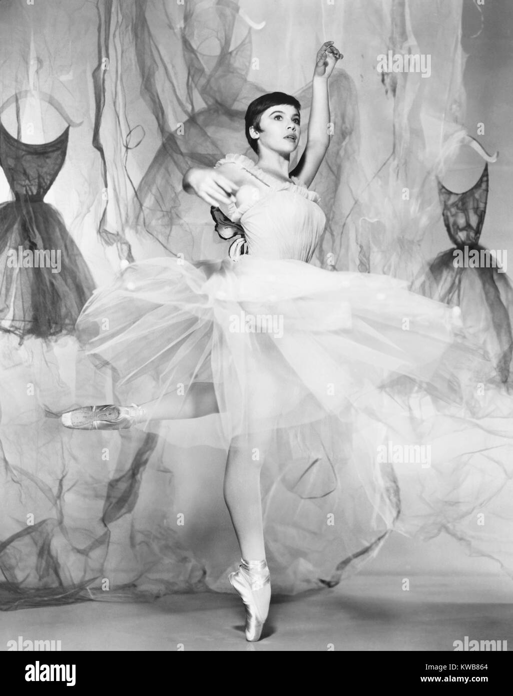 DADDY LONG LEGS, Leslie Caron, 1955. TM and Copyright ©20th Century Fox ...