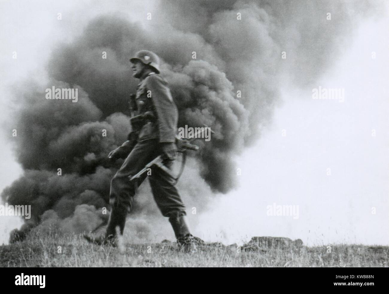 German officer of assault troops during the Nazi invasion of the Soviet ...