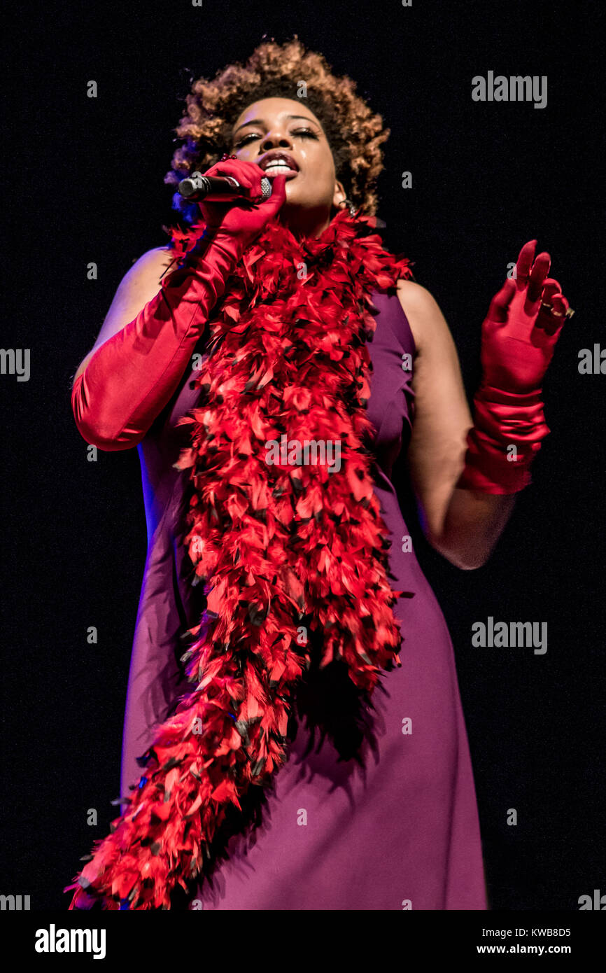 The American soul and jazz singer and songwriter Macy Gray performs a ...