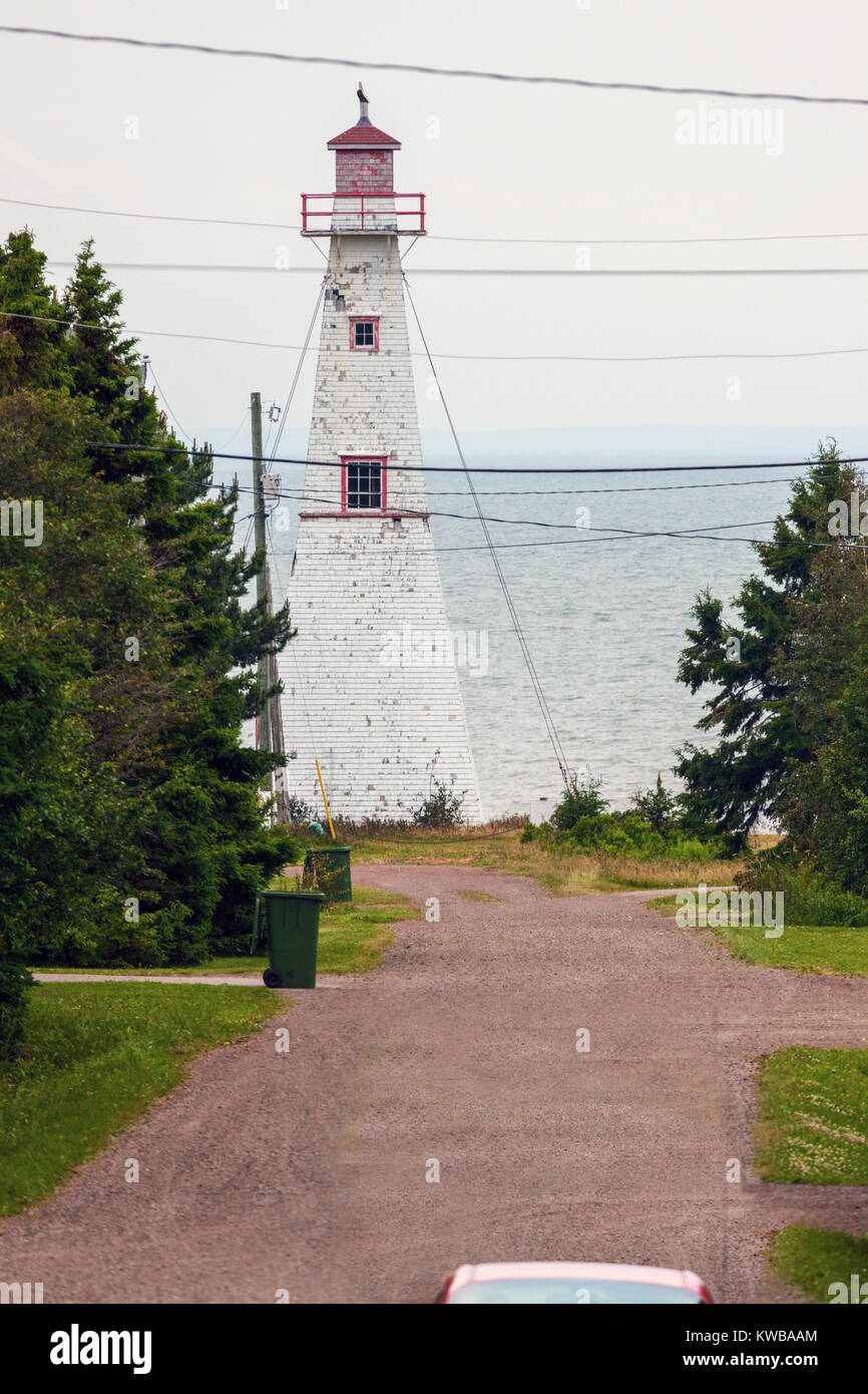 Haszard Point Range Front Lighthouse on Prince Edward Island. Prince ...