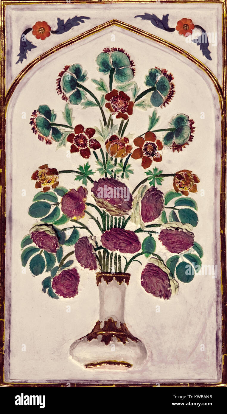 MARCH 16,2010 ISTANBUL TURKEY.Motif on Harem section of Topkapi Palace ...