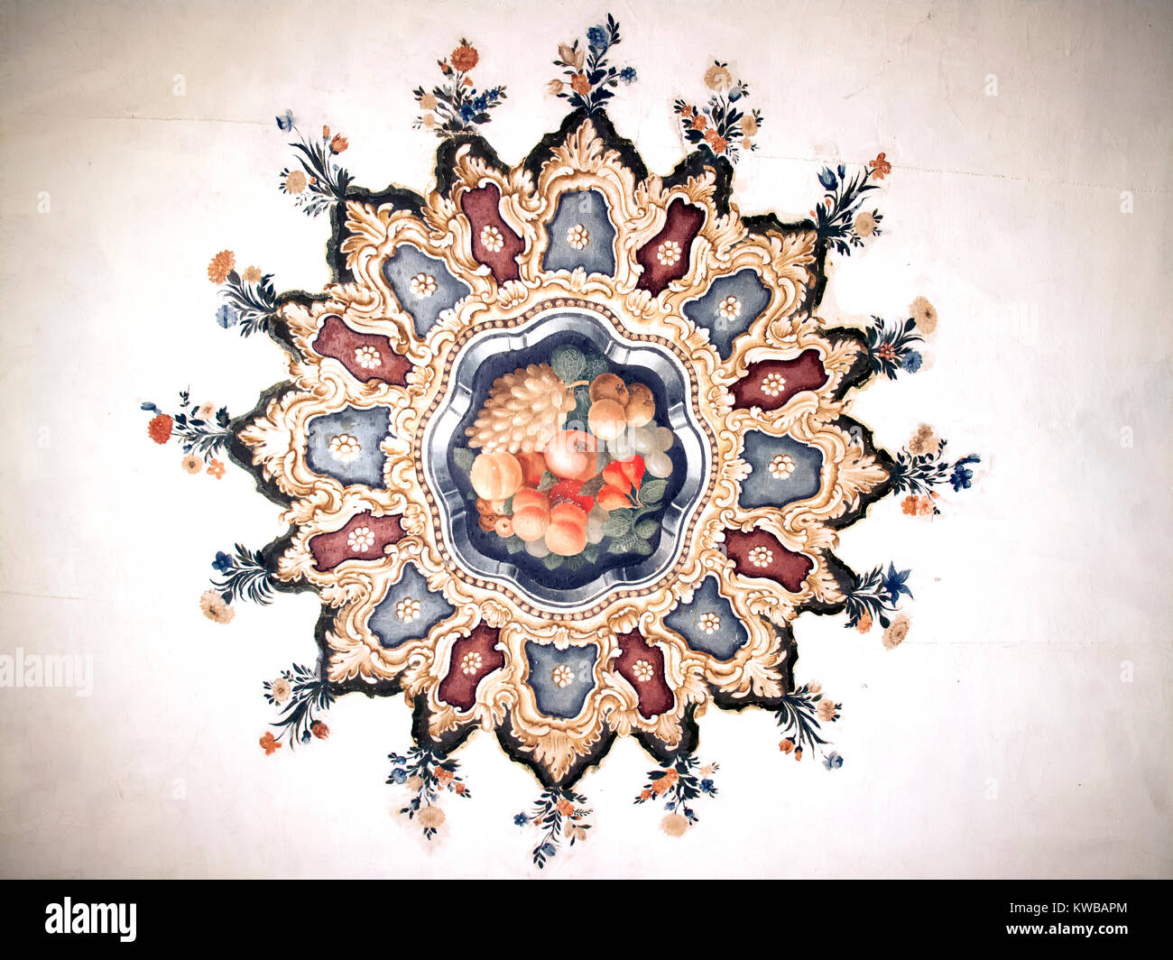 MARCH 16,2010 ISTANBUL TURKEY.Motif on Harem section of Topkapi Palace ...