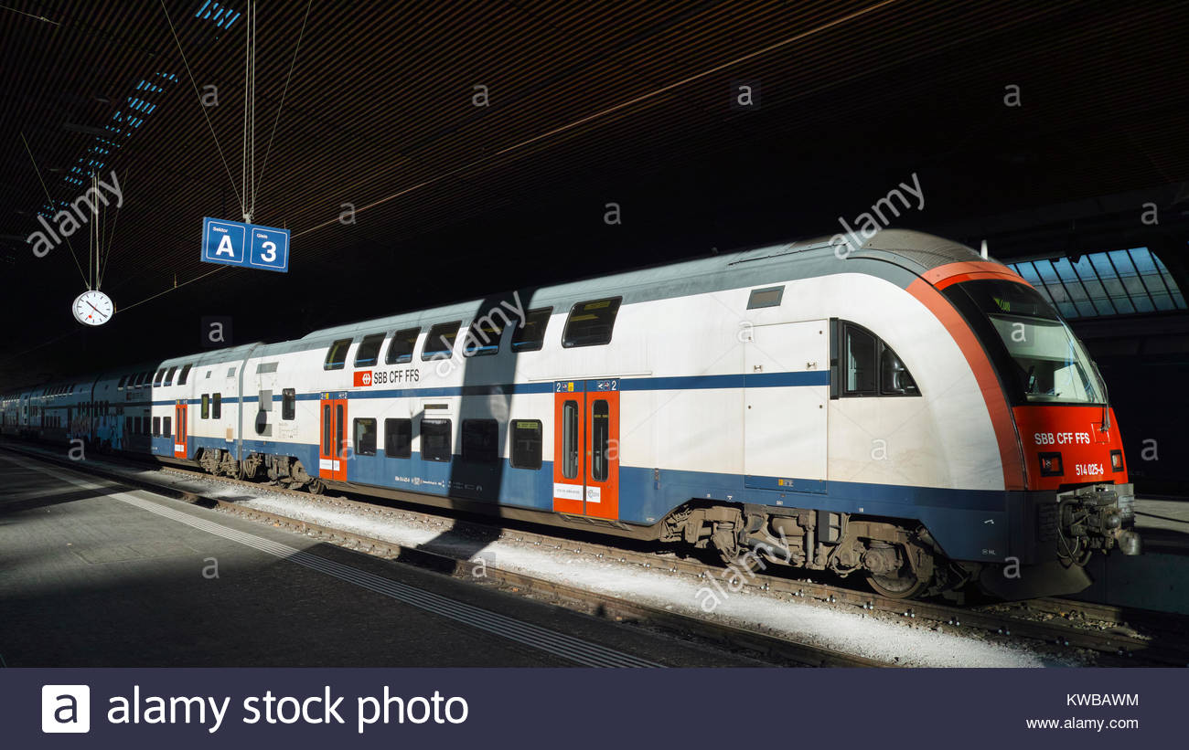 Swiss Station Platform High Resolution Stock Photography and Images - Alamy