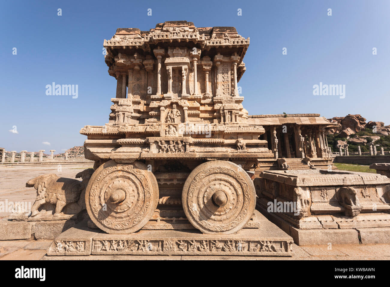 Vitthala Temple, Hampi, Karnataka, India, Asia Stock Photo - Alamy