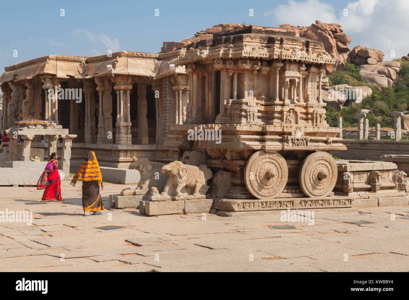 Vitthala Temple, Hampi, Karnataka, India, Asia Stock Photo - Alamy