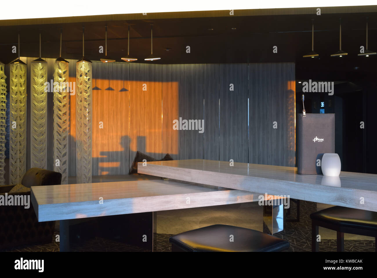The Mixx bar and lounge on the 36th floor of ANA Intercontinental ...
