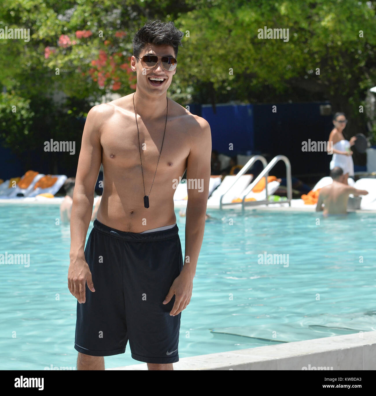 MIAMI BEACH, FL - MAY 10: (EXCLUSIVE COVERAGE) Singer Siva Kaneswaran ...