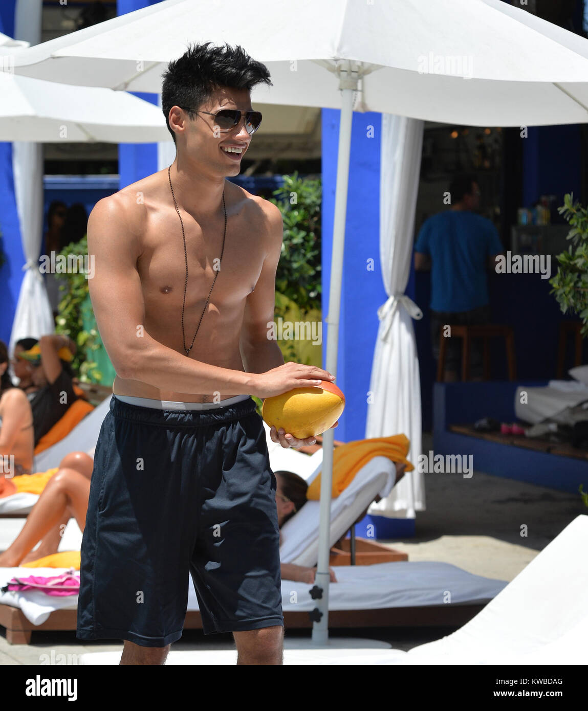 MIAMI BEACH, FL - MAY 09: (EXCLUSIVE COVERAGE) Singer and Model Siva ...