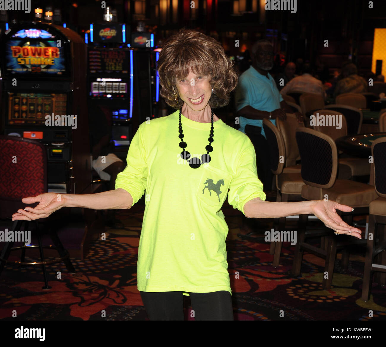 COCONUT CREEK, FL - APRIL 25: Joanna Rohrback better known as the lady ...