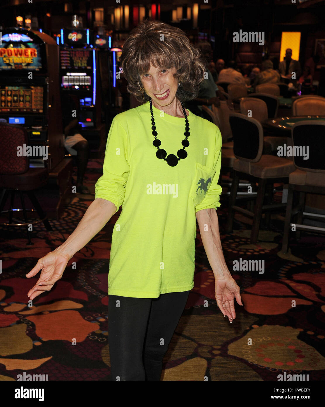 COCONUT CREEK, FL - APRIL 25: Joanna Rohrback better known as the lady ...