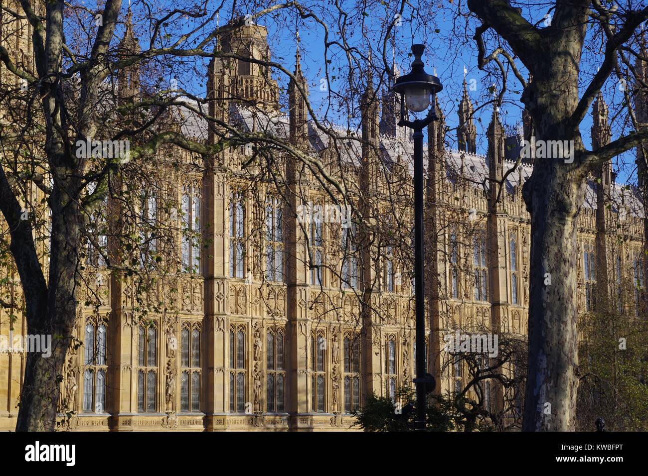 Palace of Westminster, Honey Coloured Anston Limestone Neogothic ...