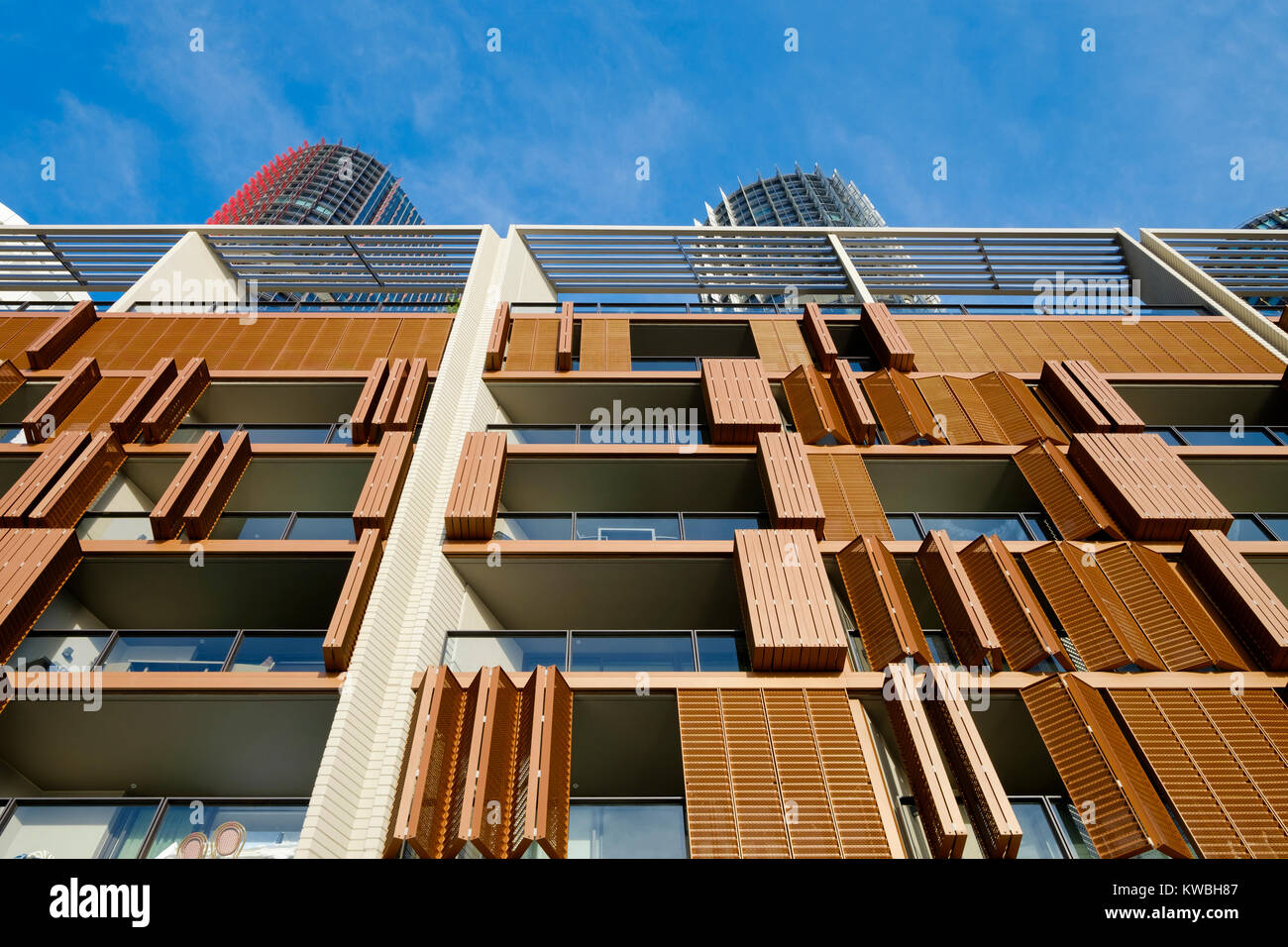 Residential buildings and International Towers in Barangaroo South ...